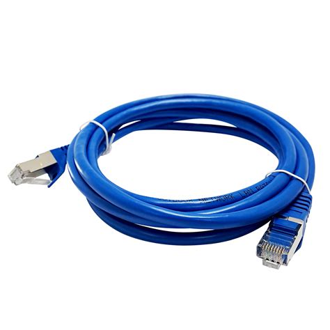 Space Connect Cat6 Ftp Network Patch Cable Blue Pvc 2m Space Television