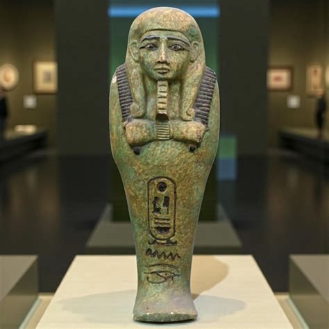 Ancient Egyptian Ushabti Statue Funerary Servant Figurine Rare Ancient Egyptian Ushabti Statue Funerary Servant Figurine Rare
