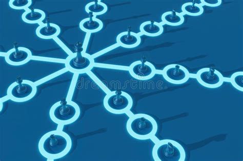 3d Illustration 3d Rendering Business Relation Connecting Ideas Concept With Line Draw Join