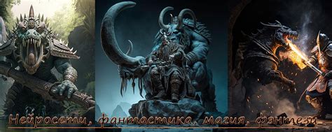 Midjourney.Нейросети, фантастика, магия, фэнтези | Монстры, фентези ...