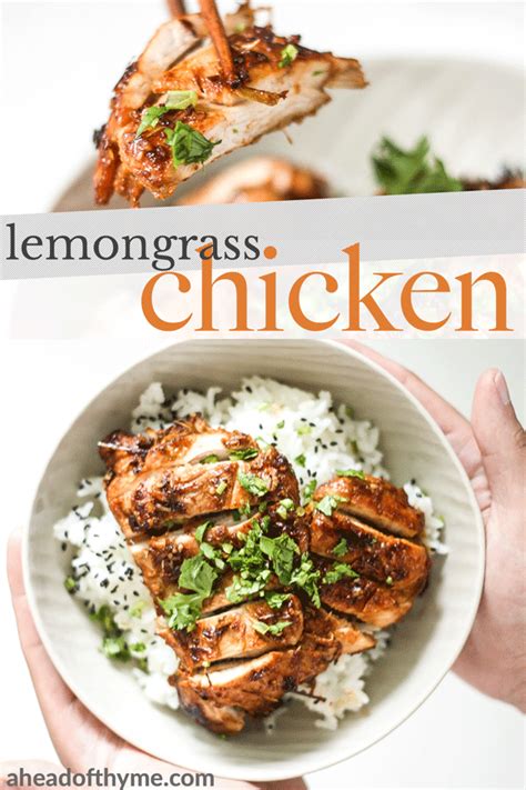 Pan Fried Lemongrass Chicken Ahead Of Thyme