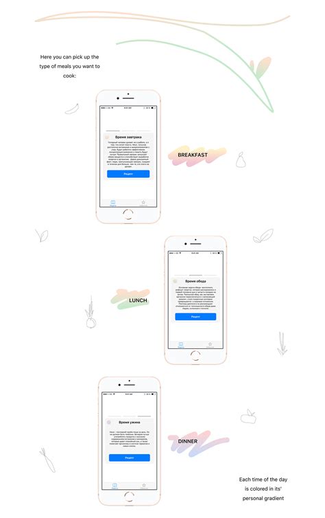 Uxui Design Of A Native Ios App For Finding Recipes On Behance