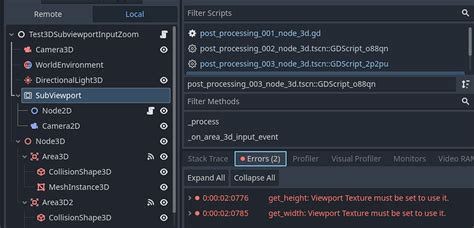 Subviewport Set Sizes Error For Camera2d Ui Godot Forum