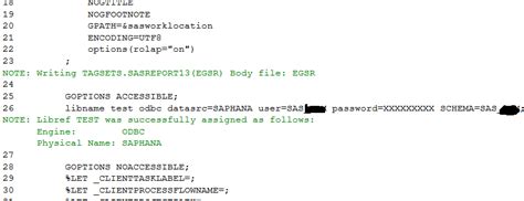 Sas Management Console Failed To Register Table Query Executed With Sas Support Communities