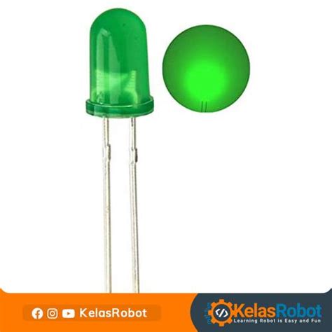 Jual Lampu Led Hijau 5mm Hijau Nyala Hijau 5 Mm Arduino Kab Sumedang Kelasrobot Tokopedia