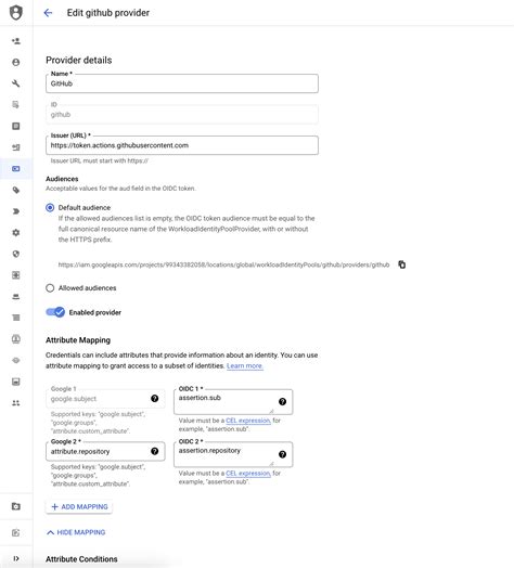 Github Actions Unable To Acquire Impersonated Credentials From Gcp Oidc Error403