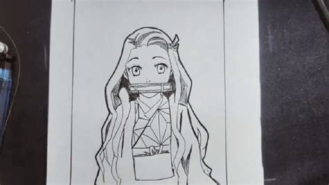 Easy Nezuko Drawing Ideas How To Draw Nezuko