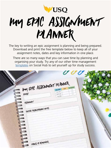2017 08 17 19 My Epic Assignment Plan Template Pdf