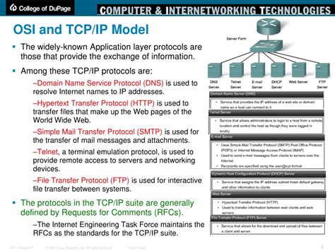 PPT Application Layer Functionality And Protocols PowerPoint Presentation ID