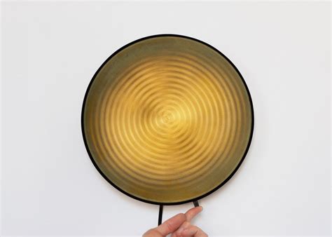 David Derksens Moiré Lights Rotate To Create Moving Patterns