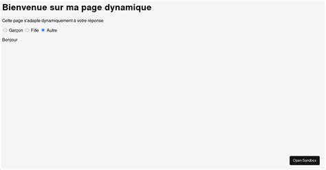 Exemple Complet De Gestion Des événements En Javascript Codesandbox