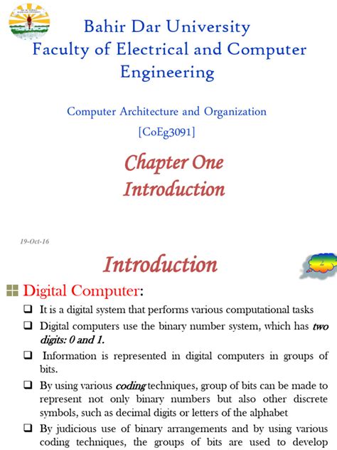 Comp Arch Chapter 1 Pdf Central Processing Unit Computer Data Storage