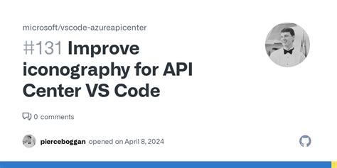 Improve Iconography For Api Center Vs Code · Issue 131 · Microsoftvscode Azureapicenter · Github