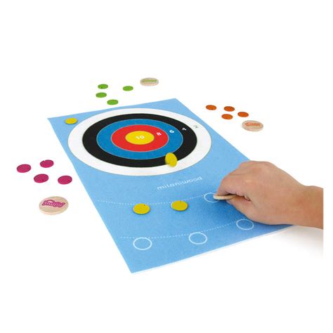 Jump Tir Cu Arcul Joc Cu Nasturi Din Lemn Milaniwood Creatoysro