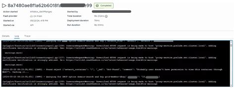 The Above Is Due To The Way The Infoblox Integration Validation Code