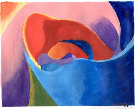 Pat Meets World Abstract Art From My Advanced Art Class