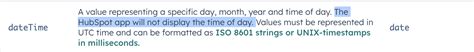 hubspot community getting invalid date error for custom datepicker