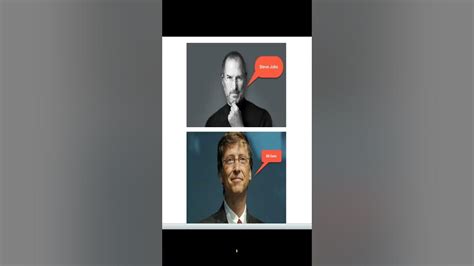 bill gates and steve jobs shorts short billgates stevejobs codingknowledge codingknowledge