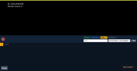 Select Optimization Codesandbox