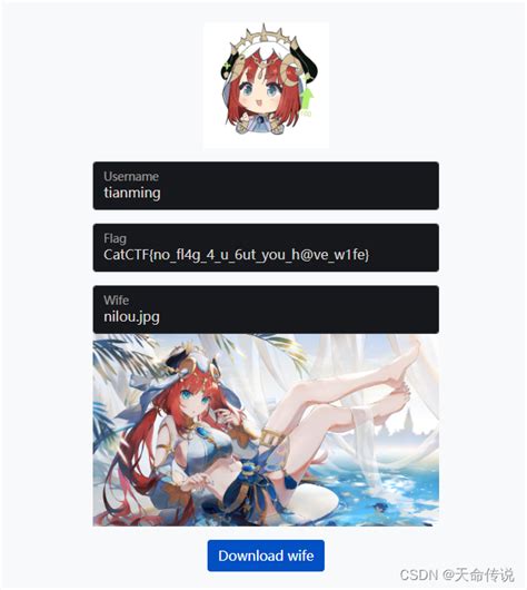 【web Ctf】攻防世界 Wifewife Csdn博客 【web Ctf】攻防世界 Wifewife Csdn博客