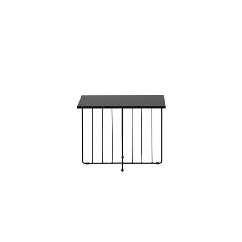 Table Basse Design Dayton 60cm Noir