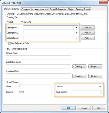 Autocad Electrical Vba Get Drawing Properties Spears Histen