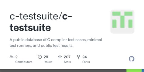 GitHub C Testsuite C Testsuite A Public Database Of C Compiler Test Cases Minimal Test