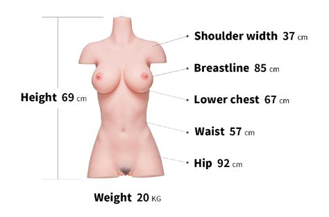 Sexual Half Bust Akiko Passion Dolls