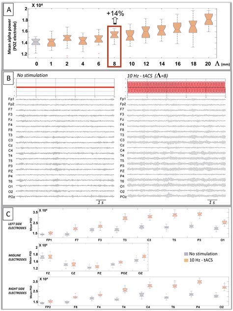 Simulation Of Scalp Eeg Signals Under Tacs Stimulation A Calibration Download Scientific