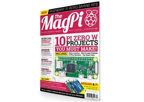 latest raspberry pi mag pi magazine includes 10 awesome pi zero