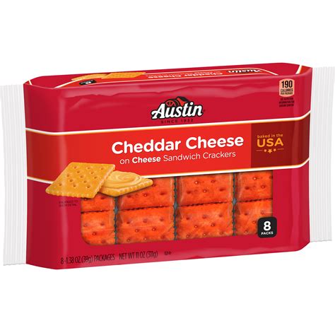 Austin Cheese Crackers With Cheddar Cheese