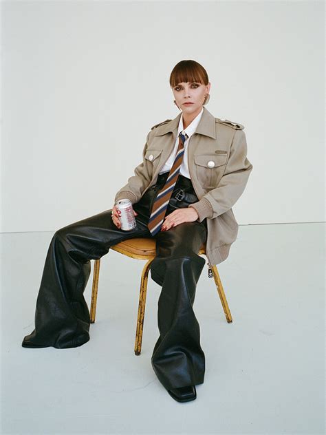 Christina Ricci Poses In Square Toe Shoes For W Magazine Footwear News