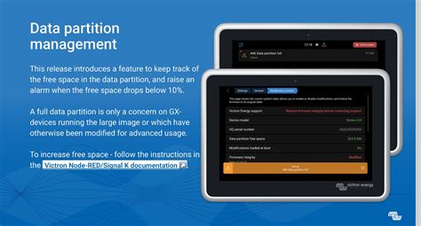 46 Data Partition Full Diy Victron Community