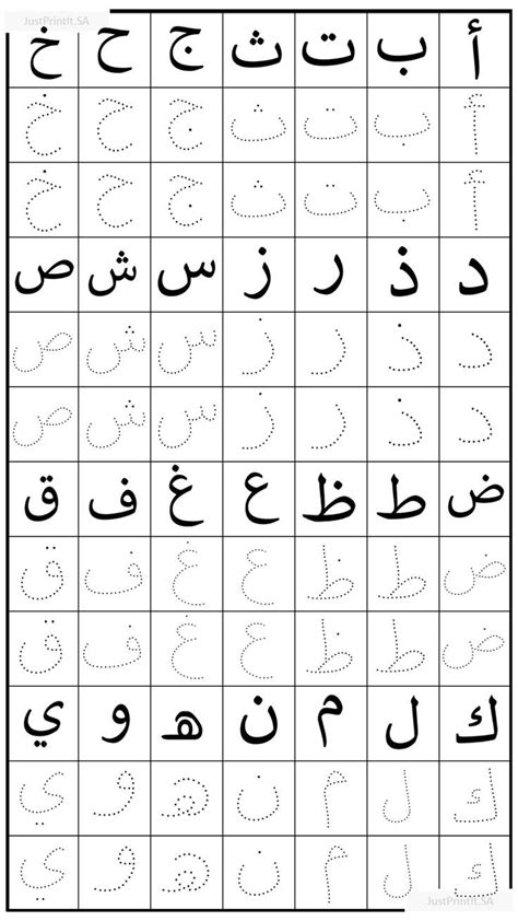 كتابة جميع الحروف العربية Practice Writing All Arabic Letters Learn