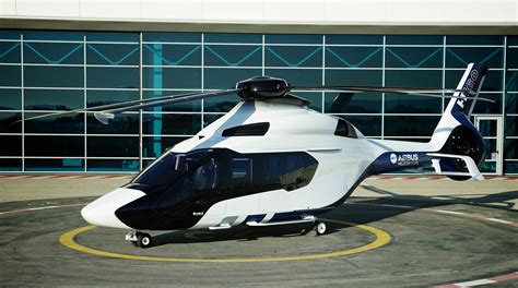 Airbus Helicopters Static Display At Paris Airshow Presents Todays And