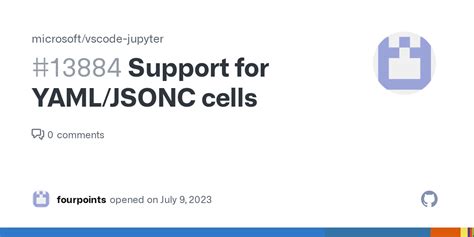 support for yaml jsonc cells · issue 13884 · microsoft vscode jupyter