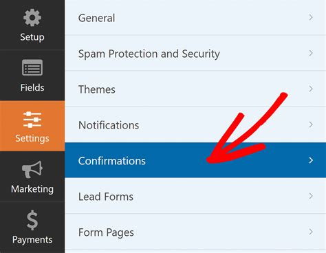 how to redirect users after a wordpress form submission