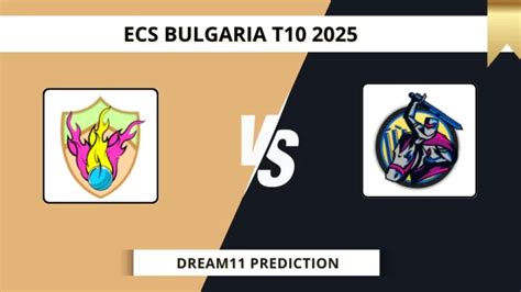 Sfs Vs Bas Dream11 Prediction Pitch Report And Stats Ecs T10 Bulgaria