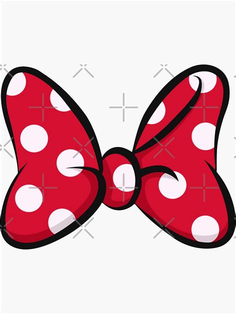 What Color Is Minnie Mouses Bow