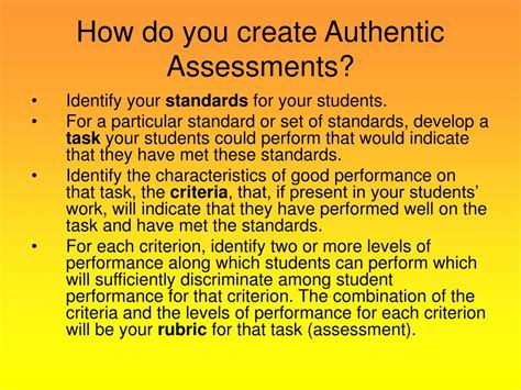Ppt Authentic Assessment And Rubrics Powerpoint Presentation Free Download Id799414