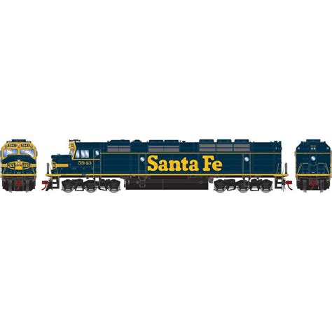 N Fp45 Locomotive Atsf 5943 Model Train Athearn