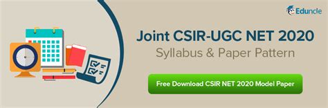 CSIR NET Syllabus Exam Pattern LS MS CS PS ES
