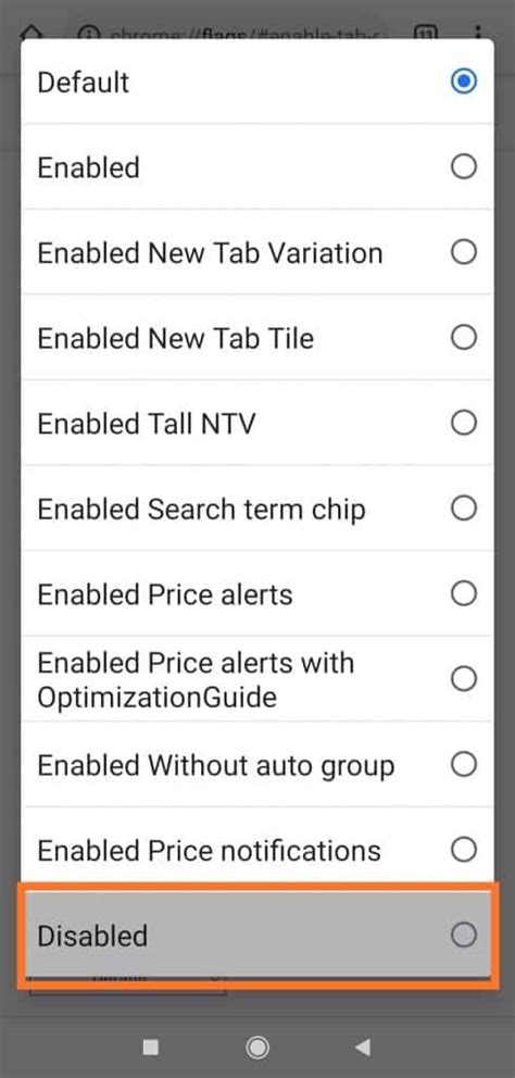 How To Disable Tab Groups In Chrome On Android JoyofAndroid