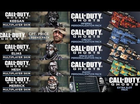 Call Of Duty Ghosts New Camos Inferno Circuit Ducks Space Cats