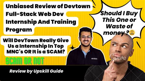 devtown internship and training program unbiased review by pardha