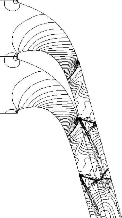 Mach Number Contours Figure 11 Pressure Contours Download Scientific Diagram