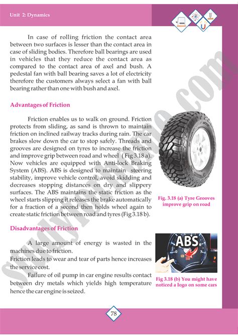 Dynamics Unit 3 Physics 9th Text Book