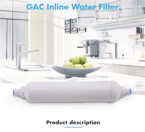 High Quality Granular Activated Carbon Inline Water Filter With Quick