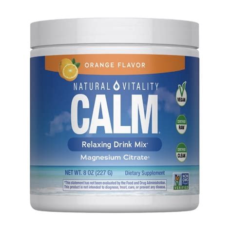 Natural Vitality Calm In Stores And Online Magnesium Powder