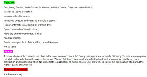 Female Sexual Stimulant Liquid MY SITE